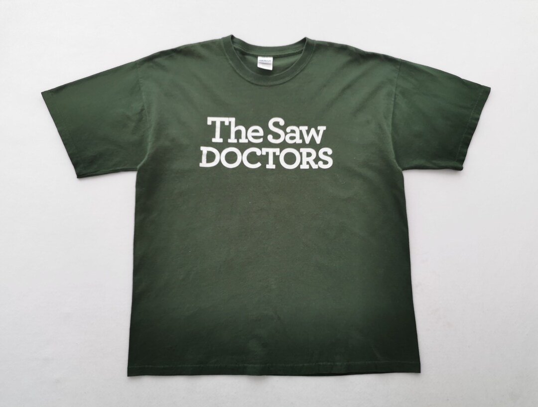 The Saw Doctors Shirt Vintage 90s the Saw Doctors Band T Shirt Size XL ...