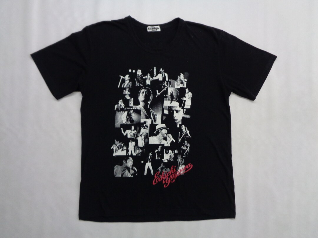 E Yazawa Shirt Sandaime E Yazawa T Shirt Eikichi Yazawa Tour Tee T Shirt Size M - Etsy