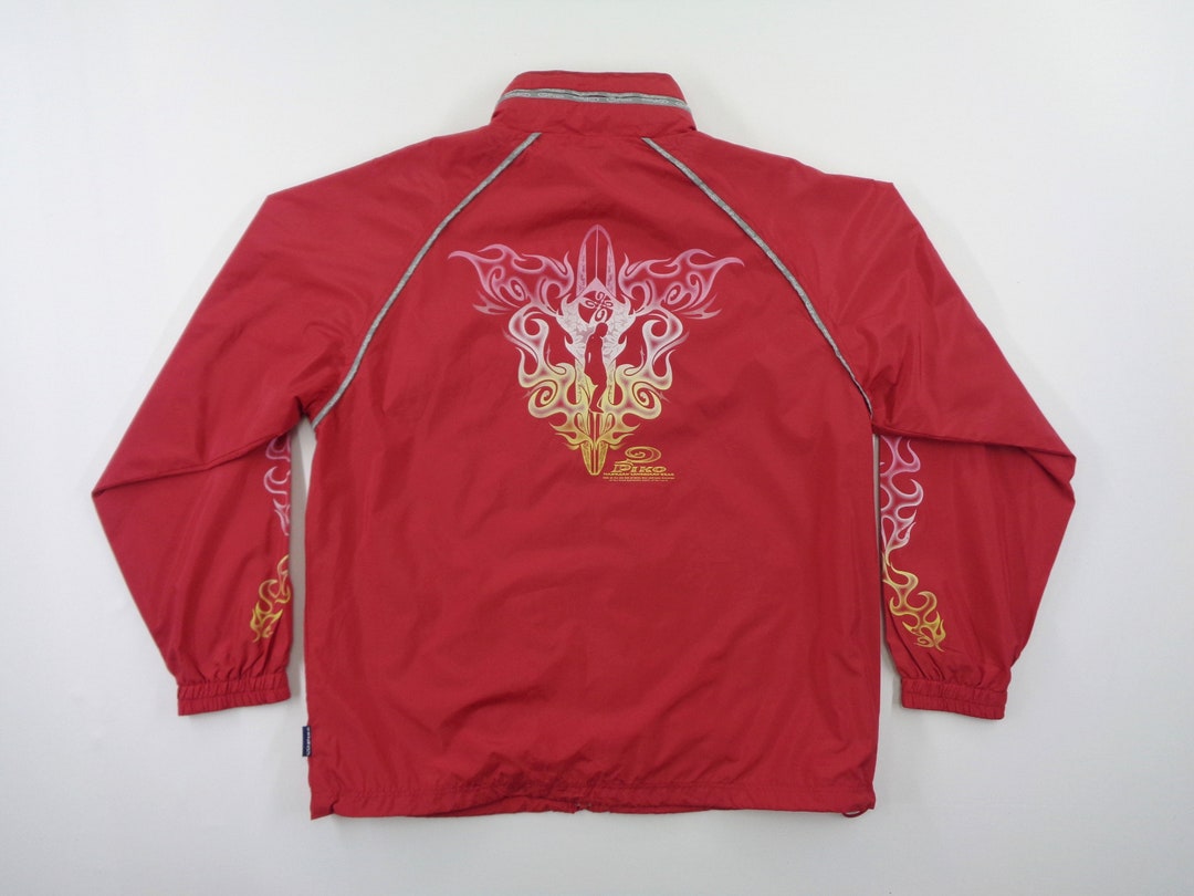 Piko Jacket Vintage Piko Windbreaker Vintage Piko Hawaiian Longboard ...