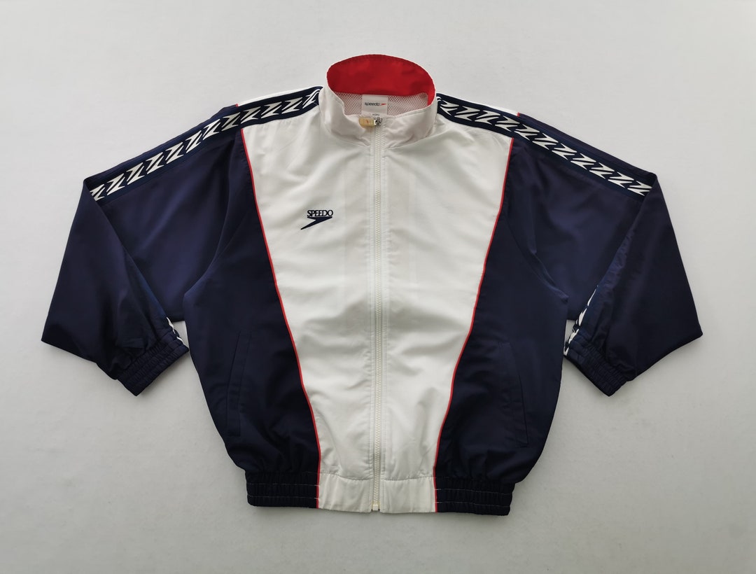 Speedo Jacket Vintage Size Jaspo S Speedo Color Block Windbreaker ...