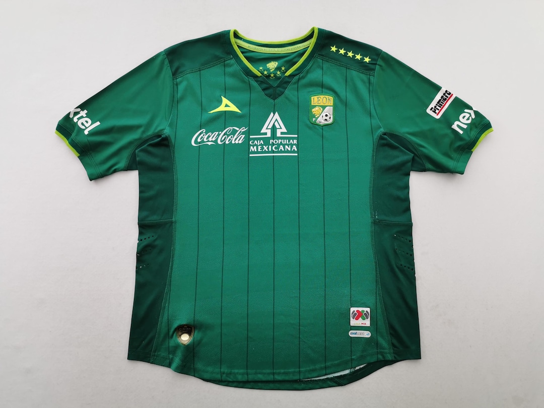 Club León Jersey Club León Mexico Football Club Jersey Shirt Size M - Etsy