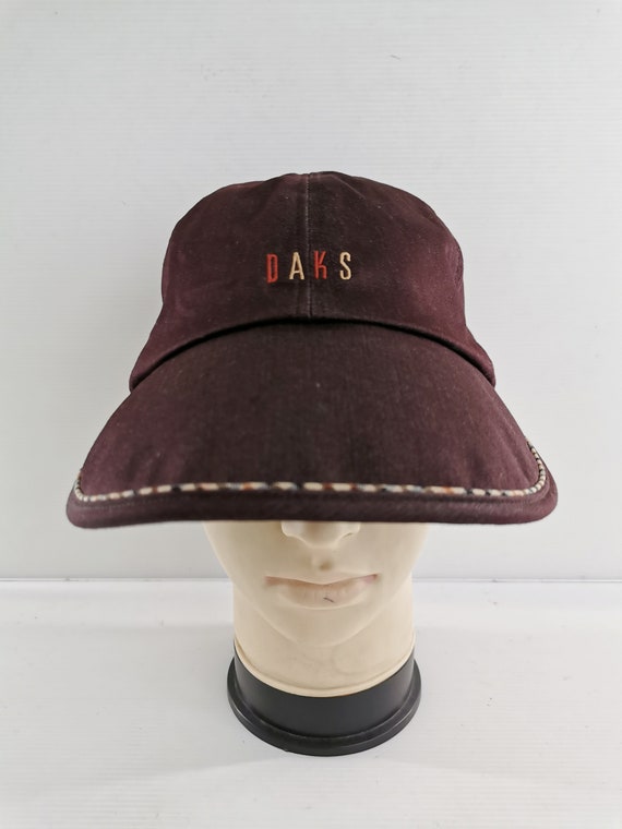 Daks Cap Vintage Daks Monogram Hat Cap Made In Japan - Gem