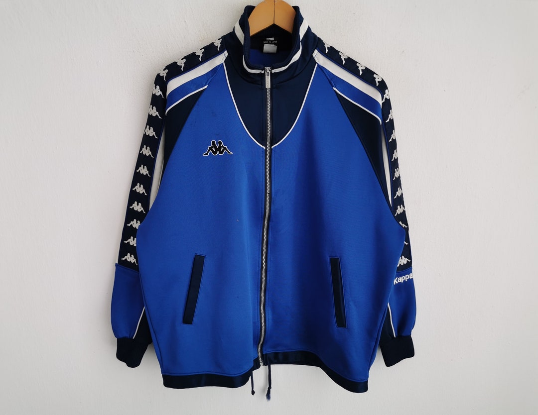 Kappa Jacket Vintage 90s Kappa Color Block Track Jacket Made in Japan ...