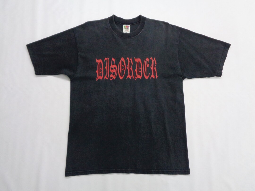 RARE Disorder Shirt Vintage Disorder T Shirt Vintage - Etsy