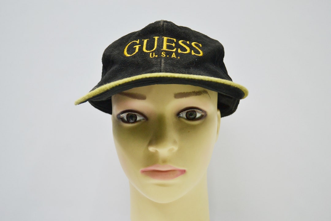 Guess Cap Vintage Guess Hat Vintage 90s Guess U.S.A Logos Hat Guess ...