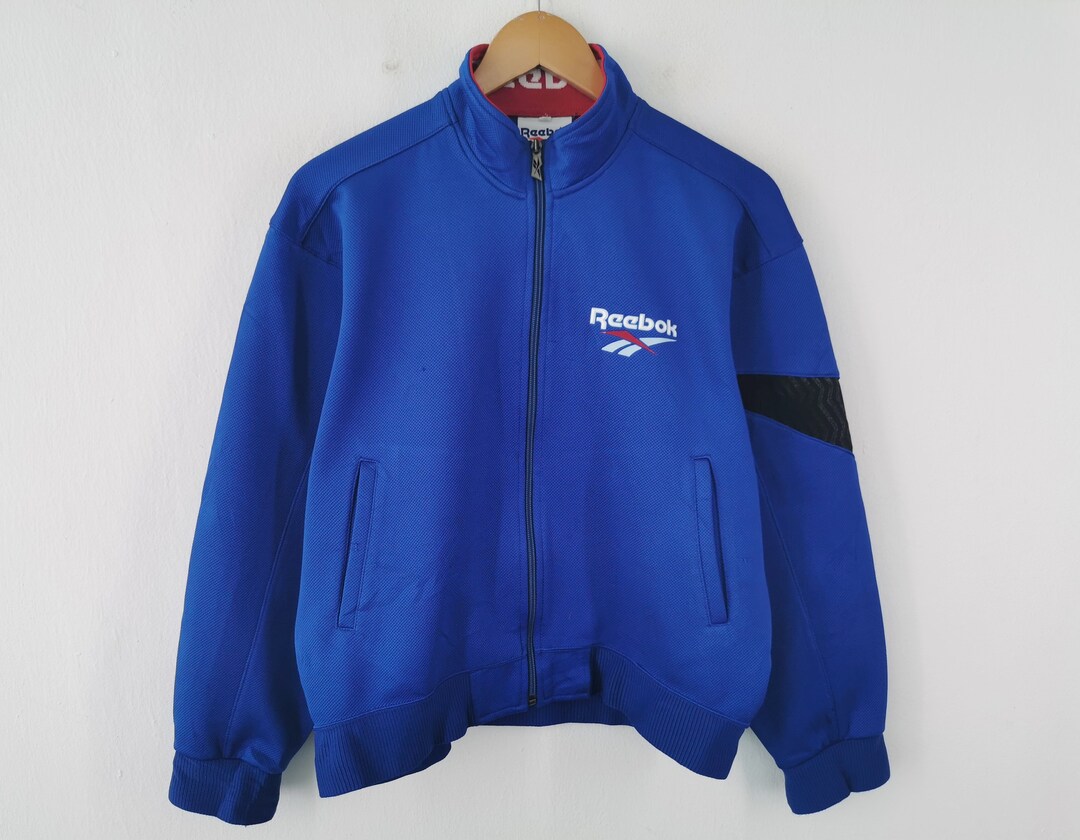 Reebok Jacket Vintage Reebok Track Jacket 90s Reebok Track Top Jacket ...