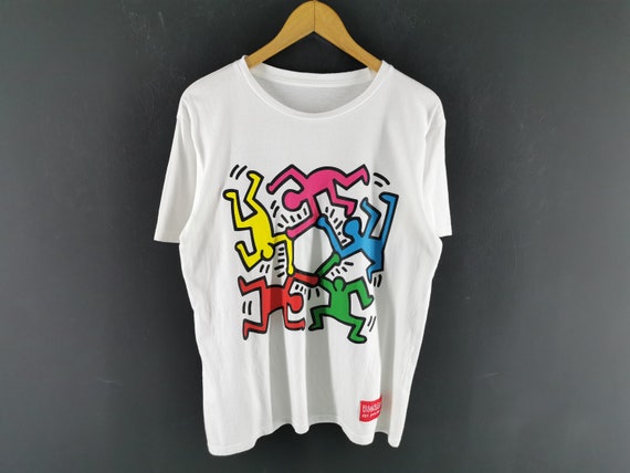 Keith Haring Shirt Vintage Keith Haring Pop Art Shirt… - Gem