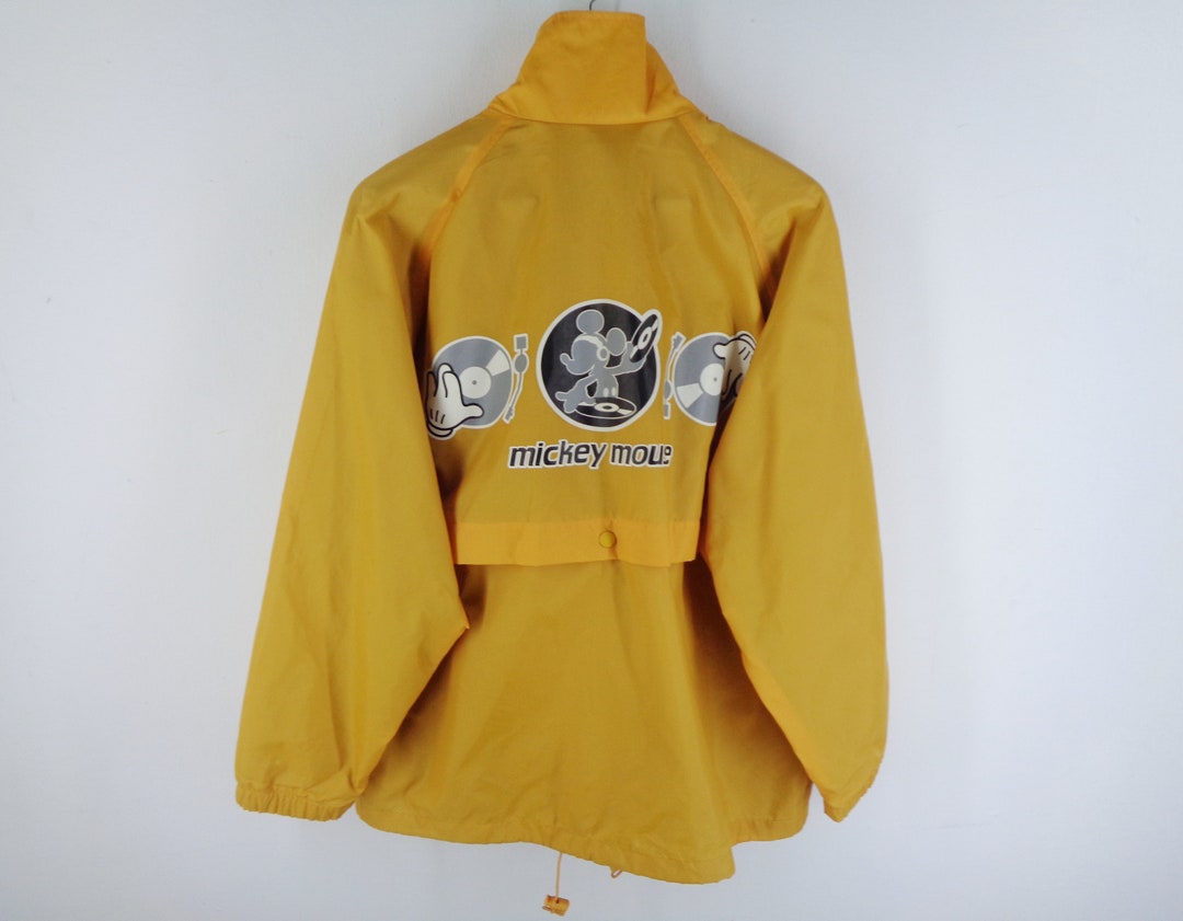 Mickey Mouse Jacket Vintage Mickey Mouse Windbreaker Vintage Mickey ...