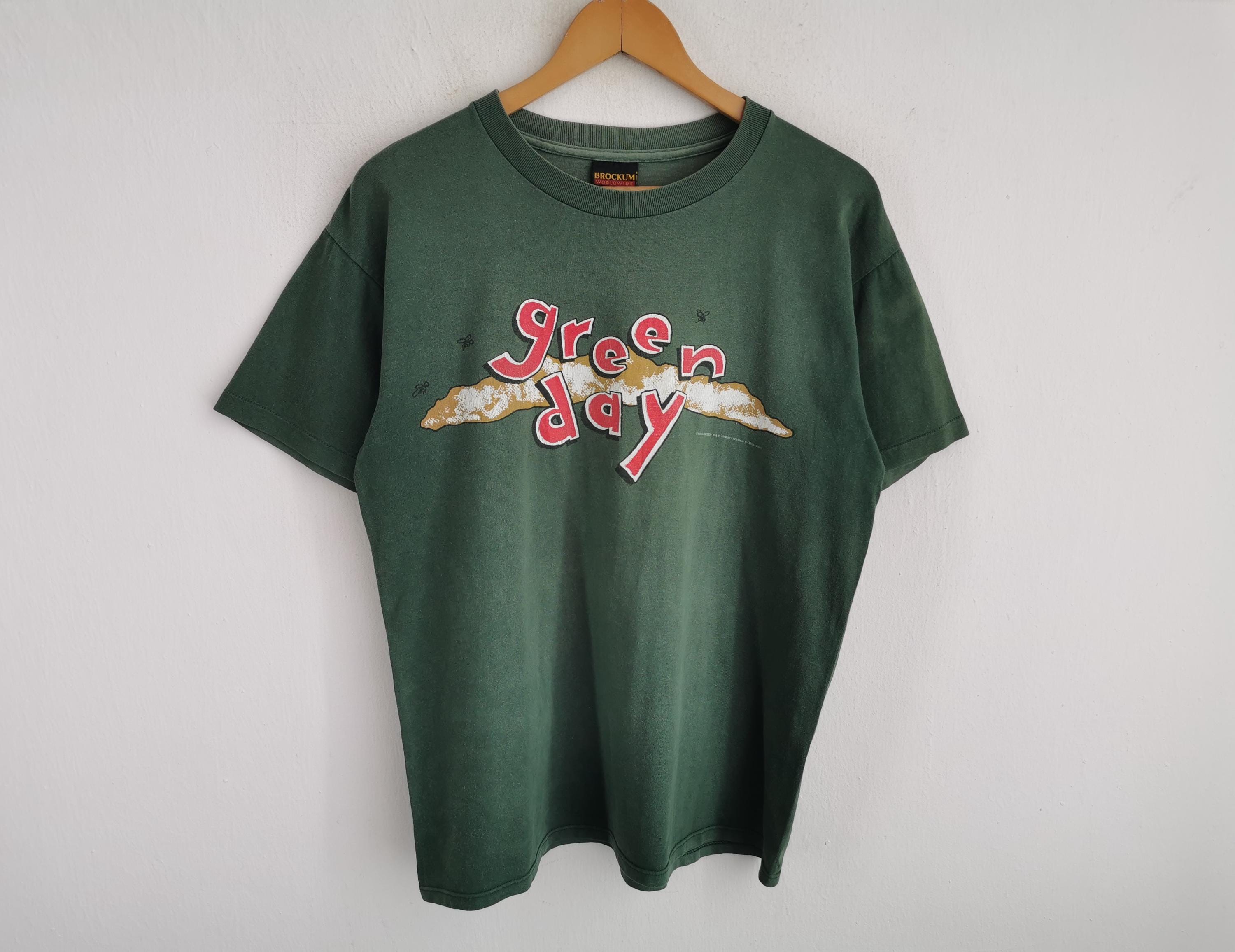 Green Day Dookie Tee - Etsy Green Day Dookie Tee - Etsy
