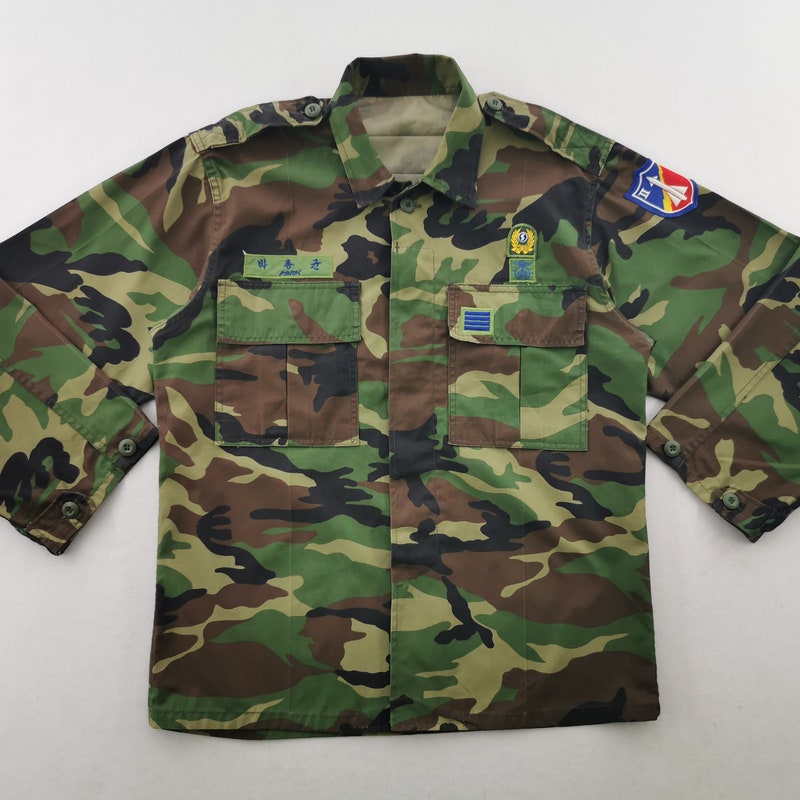 Korea Army Jacket - Etsy