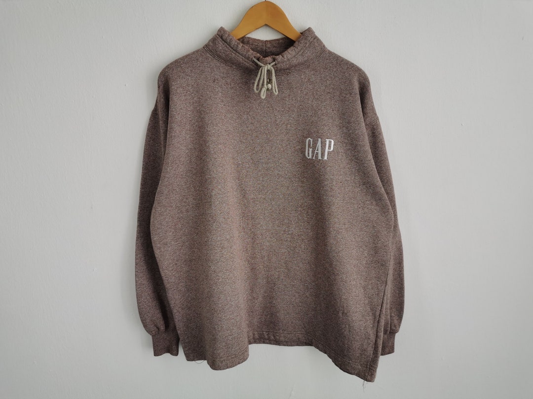 GAP Sweatshirt Vintage GAP Logos Pullover Sweatshirt Size L - Etsy