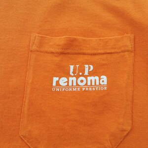 Renoma Shirt Vintage U.P Renoma Made in Italy Pocket Tee T Shirt Size M - Etsy