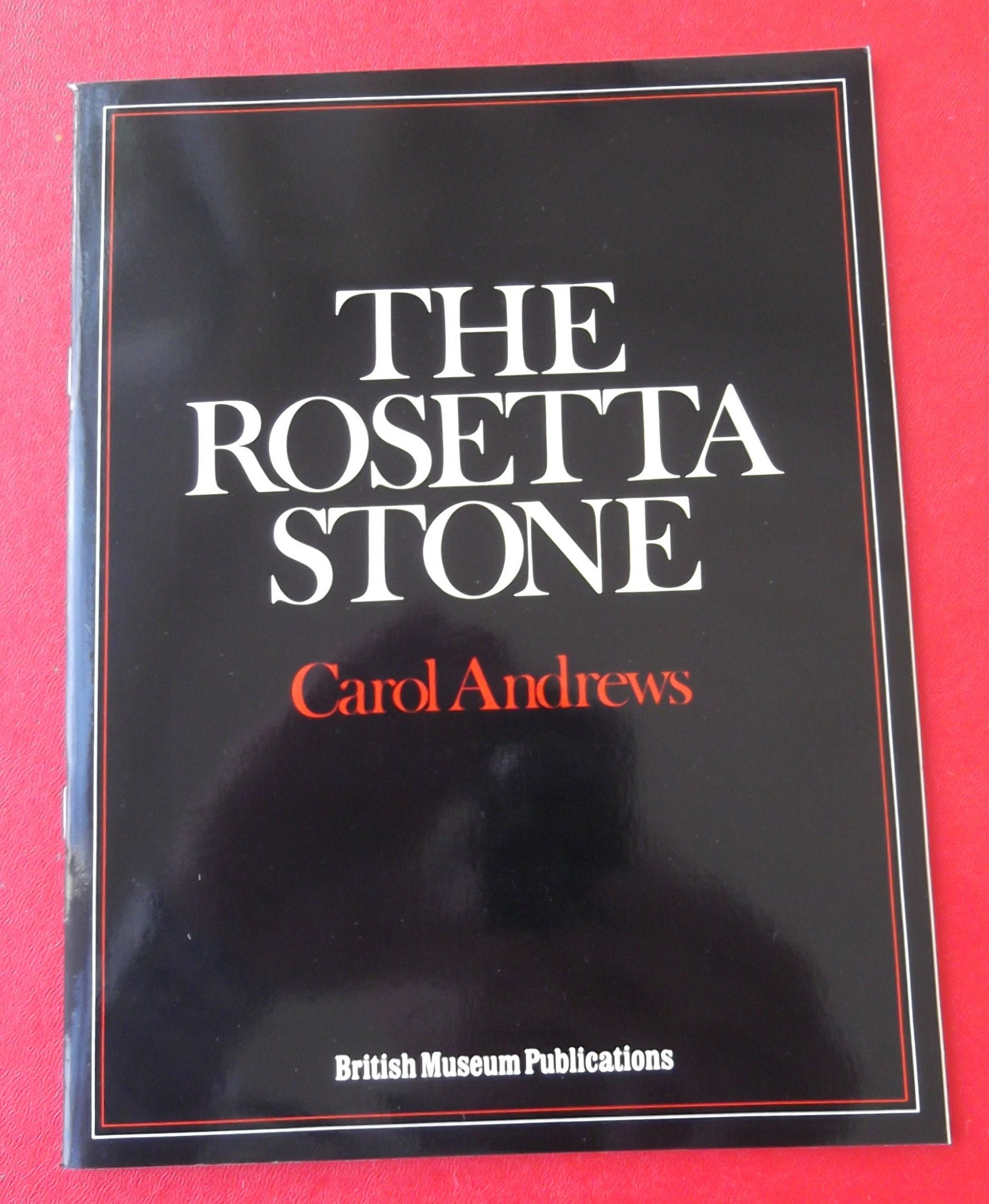 British Museum Resin Replica of the Rosetta Stone 12-1/4 by 10 in the Box With Booklet - Etsy