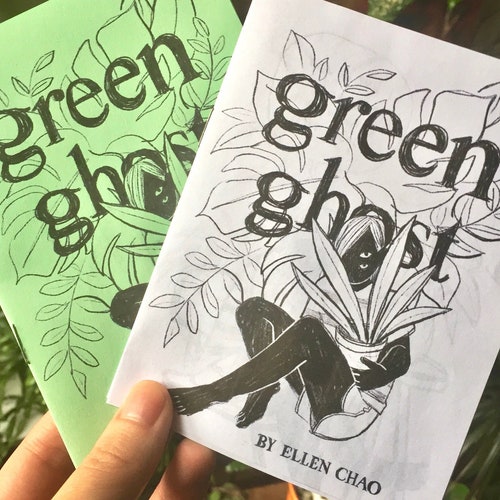 Green Ghost Zine - Etsy