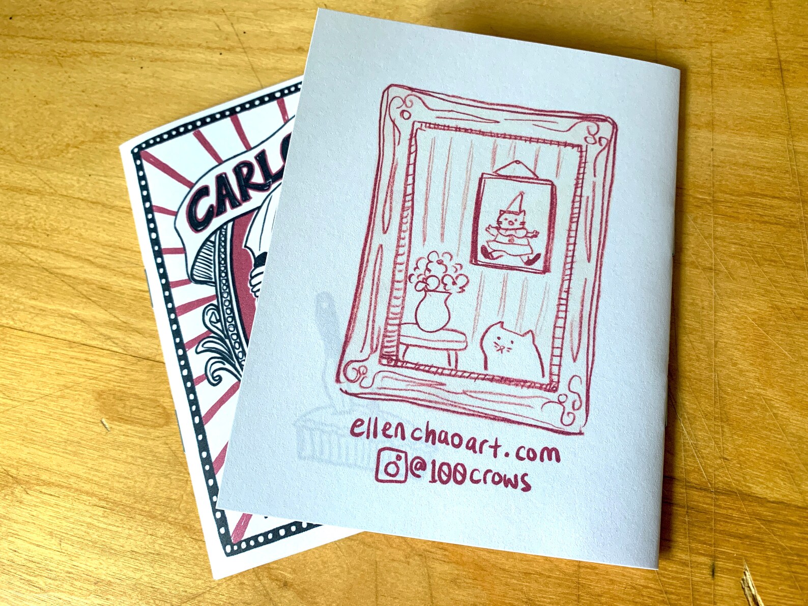 Carlo the Cat Clown Mini Comic Art Zine - Etsy