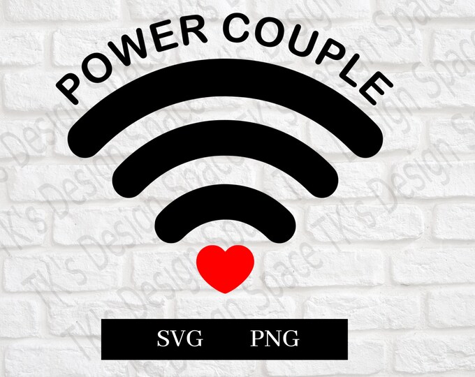 Power Couple SVG| Wedding SVG| Anniversary SVG| Marriage Svg| Wedding ...