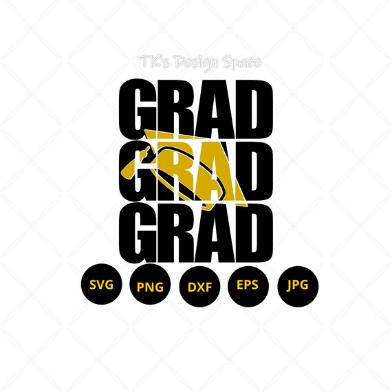 Graduation Svg Png Dxf Eps Jpg Grad Svg Graduation Shirt | Etsy