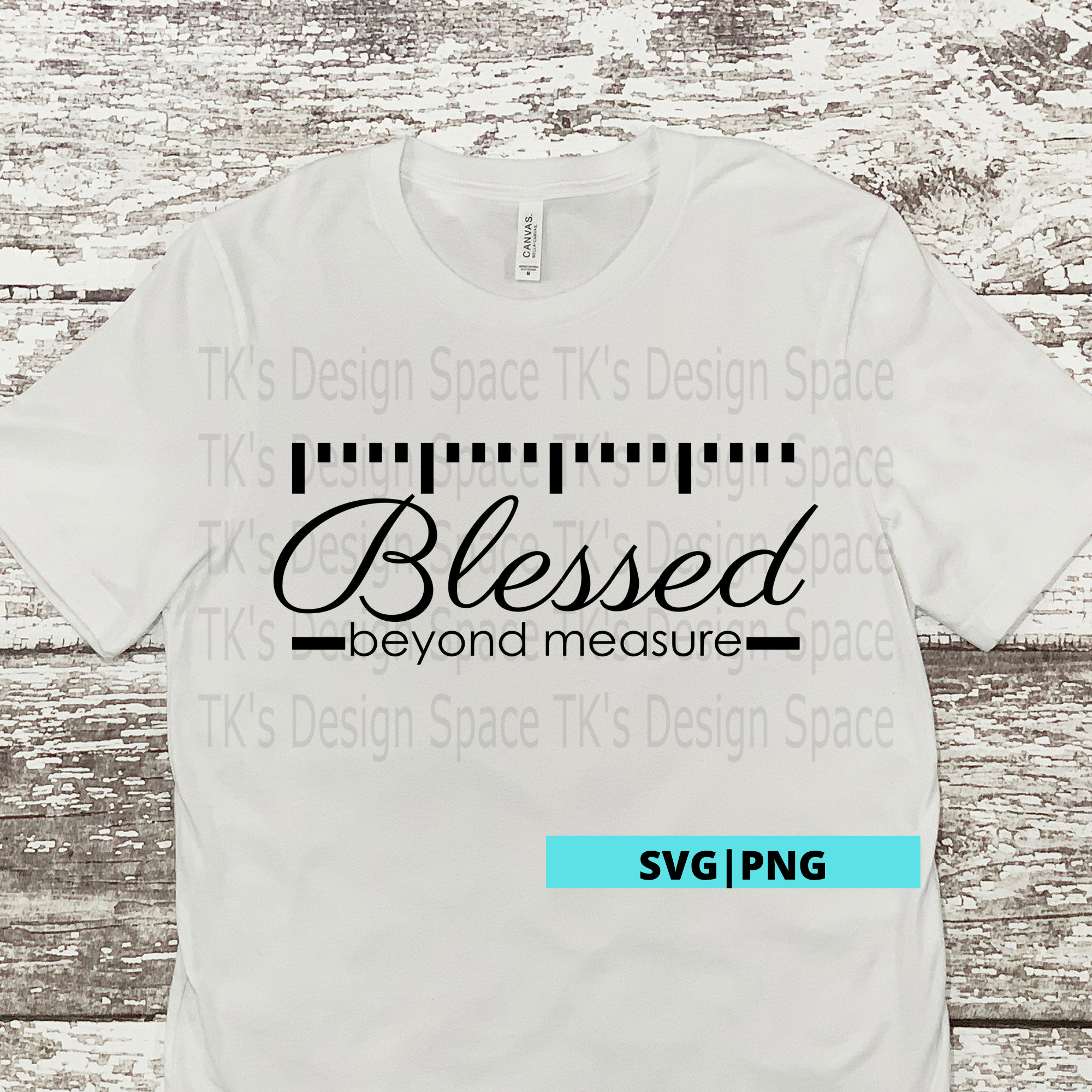 Blessed Beyond Measure SVG| Blessed SVG| Faith SVG| Quote Svg ...