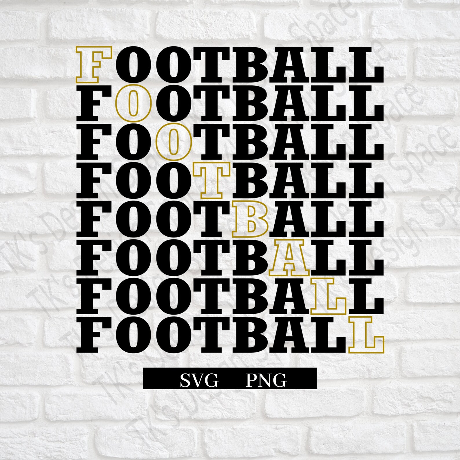 Football SVG Football Mirrored Text SVG Football Season Football Shirt ...