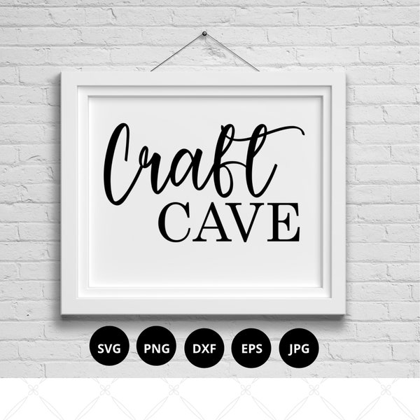 Craft Cave Svg - Etsy