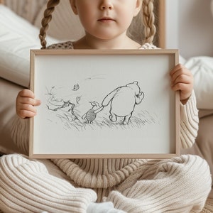Very Happy Thursday - Piglet and Winnie the Pooh Classic Vintage Style ...