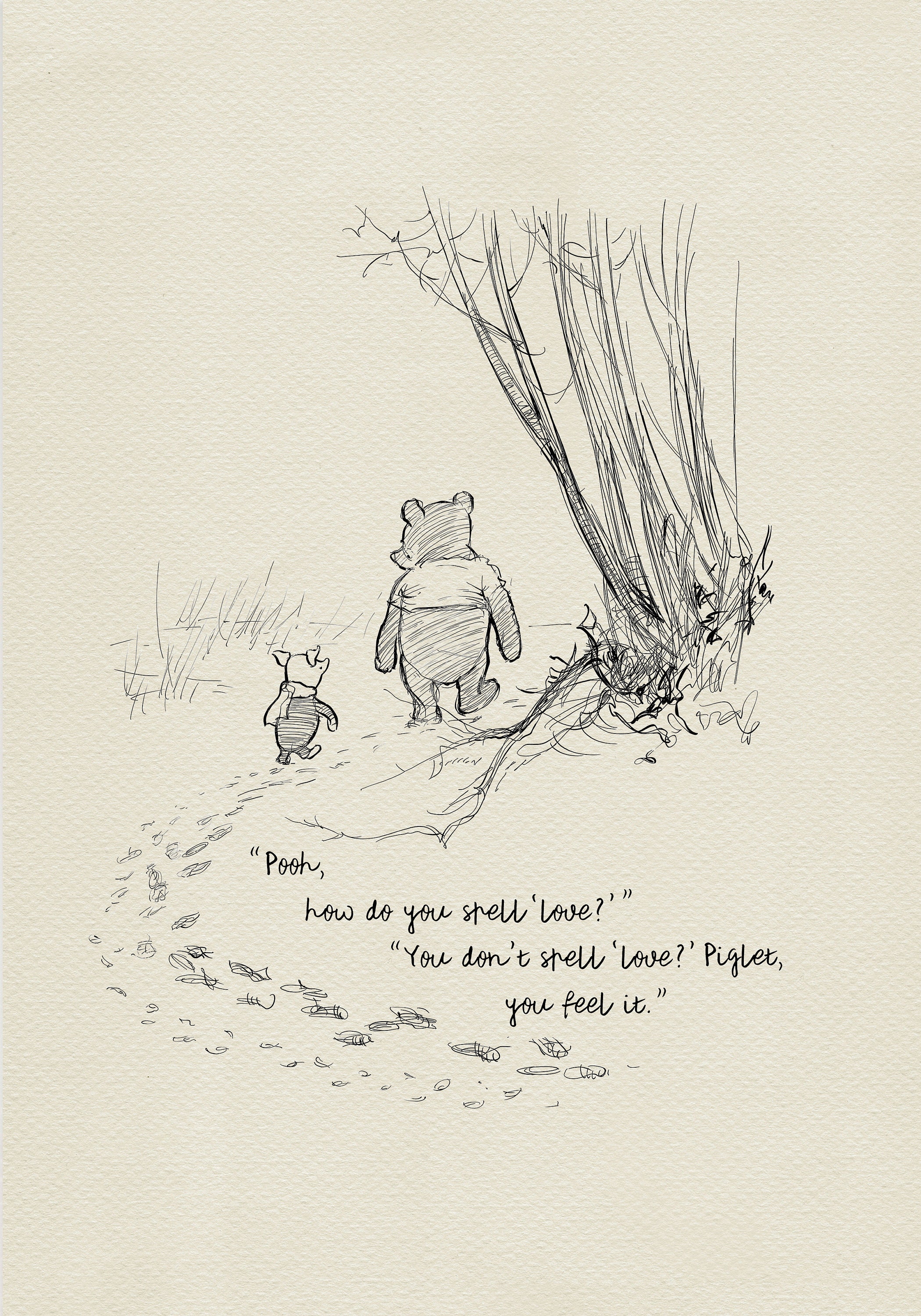 Winnie The Pooh Quotes How Do You Spell Love