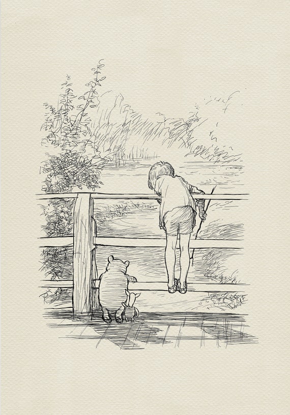 Classic Winnie The Pooh And Christopher Robin