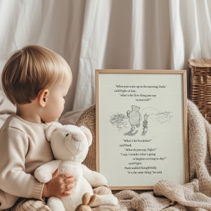 When You Wake up in the Morning, Pooh... Pooh Quotes Classic Vintage ...