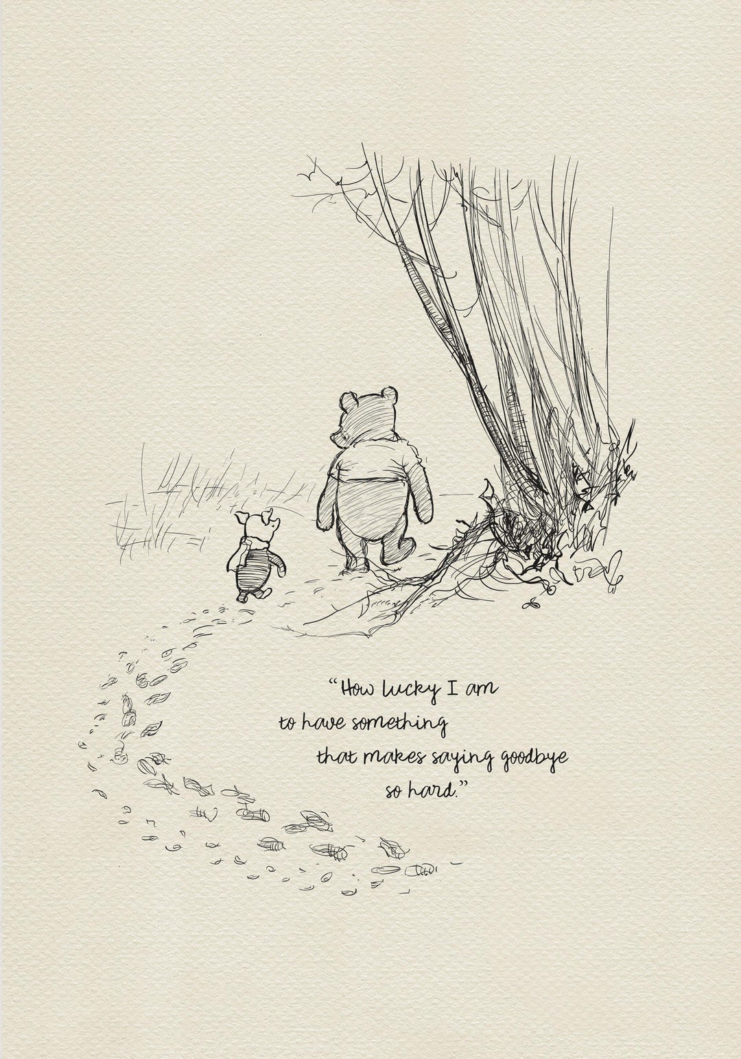 Winnie the Pooh Quote Print: Classic Shepard Illustration #107 - Etsy