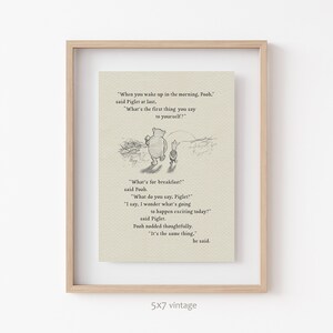 When You Wake up in the Morning, Pooh... Pooh Quotes Classic Vintage ...