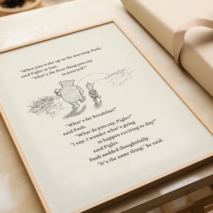 When You Wake up in the Morning, Pooh... Pooh Quotes Classic Vintage ...