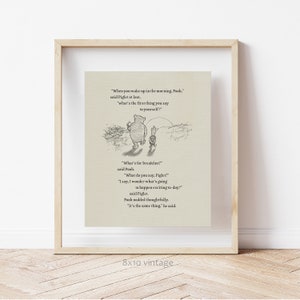 When You Wake up in the Morning, Pooh... Pooh Quotes Classic Vintage ...