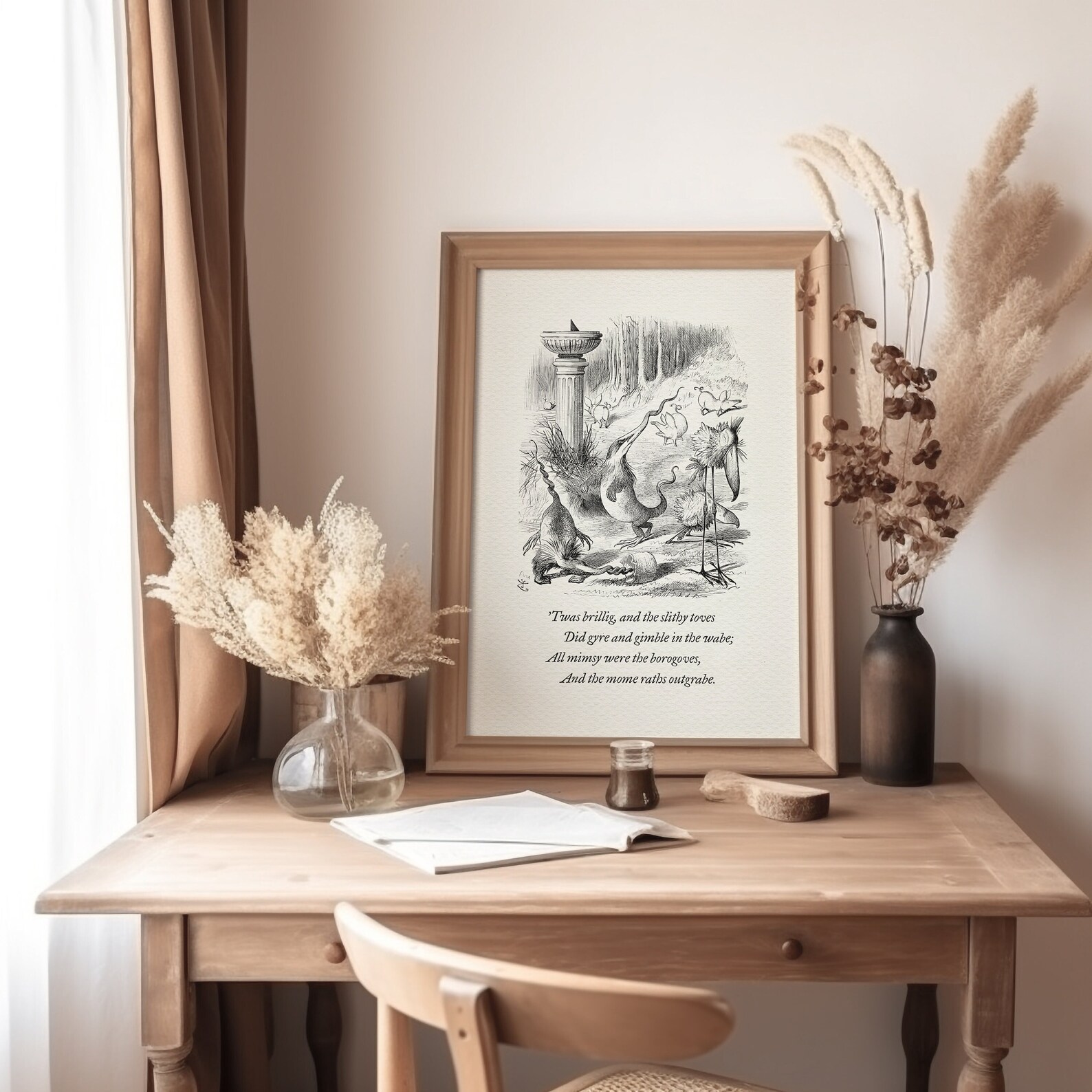 The Borogoves, Toves and the Raths Alice in Wonderland / Through the ...