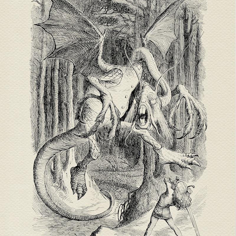 Jabberwocky Etsy