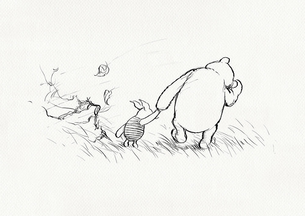 Very Happy Thursday Piglet and Winnie the Pooh classic | Etsy