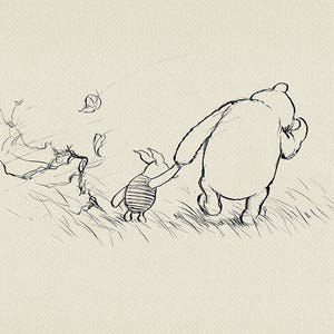 Very Happy Thursday Piglet and Winnie the Pooh Classic - Etsy UK