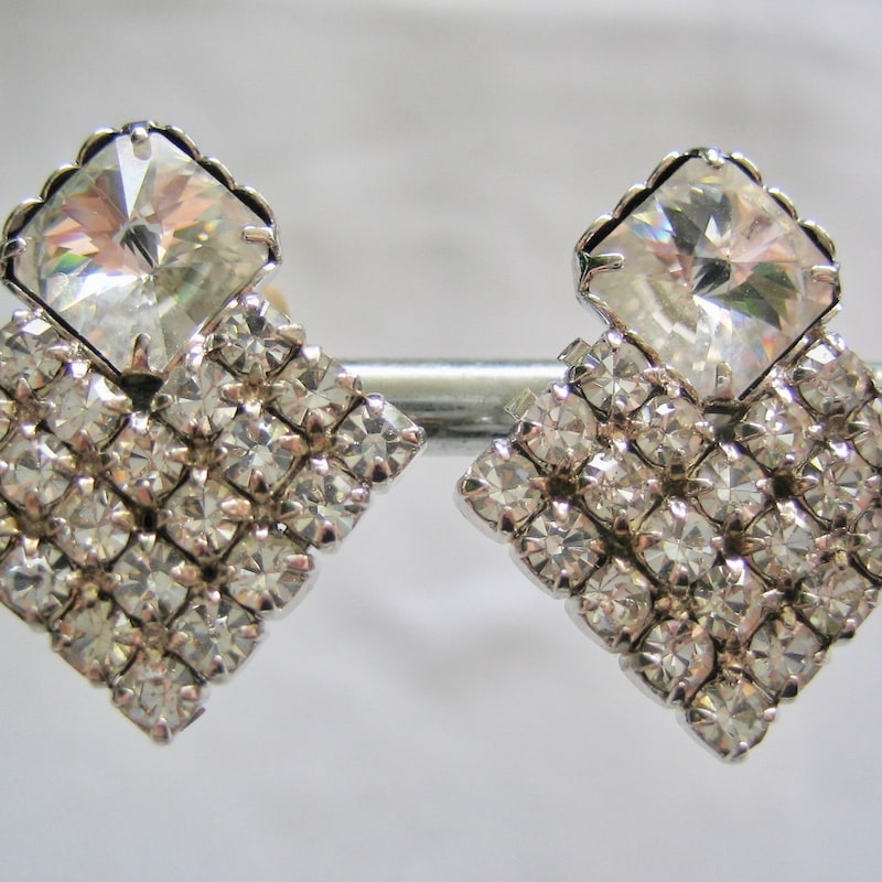 Rhinestone Clip - Etsy
