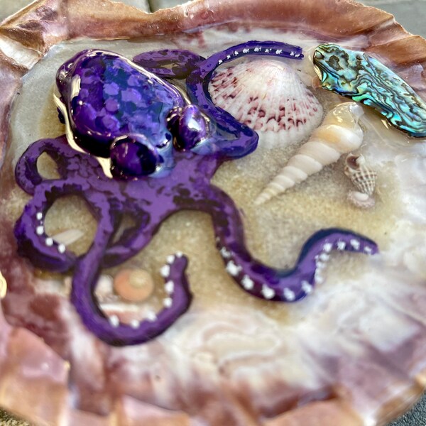 Octopus Painting - Etsy