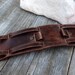 Men's Watch Strap, Vintage Style Watch Band, Worn Brown, Watch Cuff ...