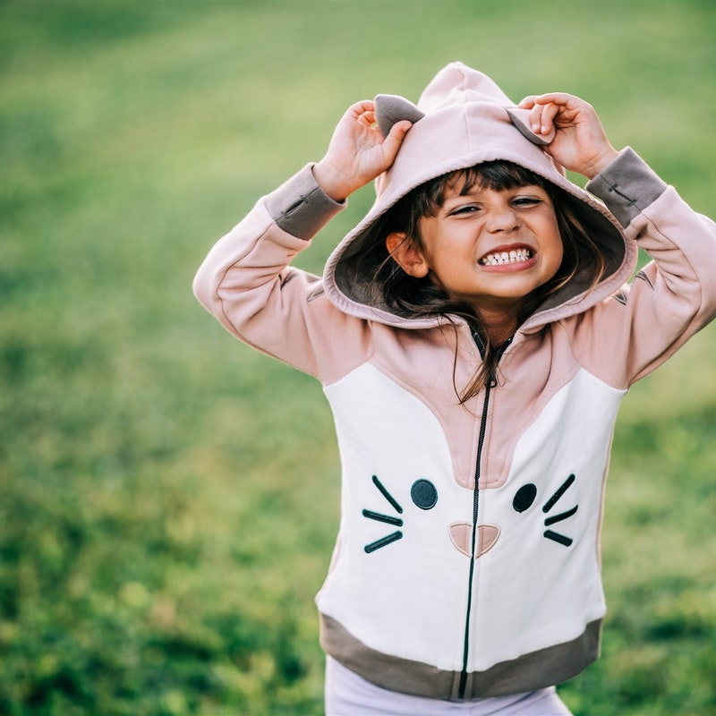 Cat Print Jacket - Etsy