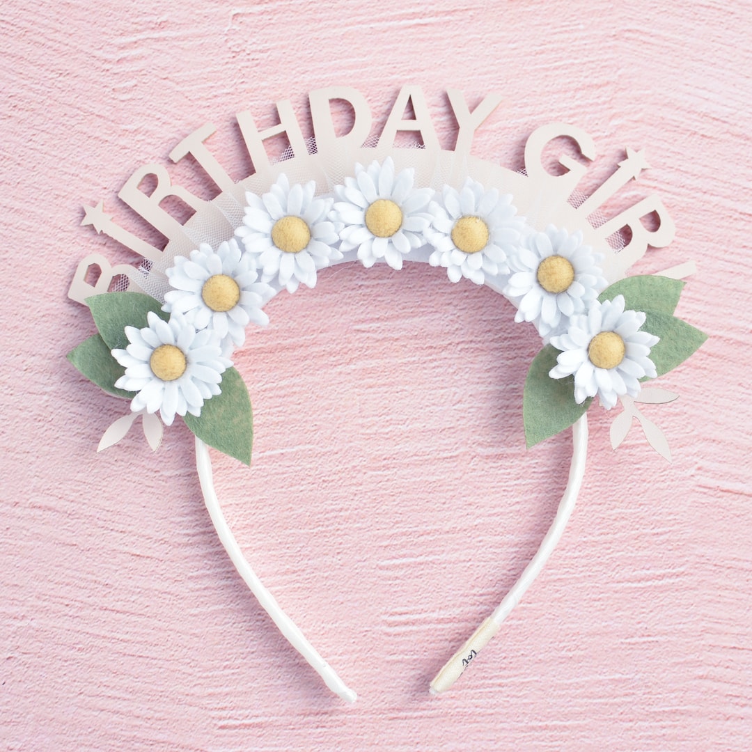 Birthday Headband Girl, Kids Birthday, Birthday Tiara, Birthday ...