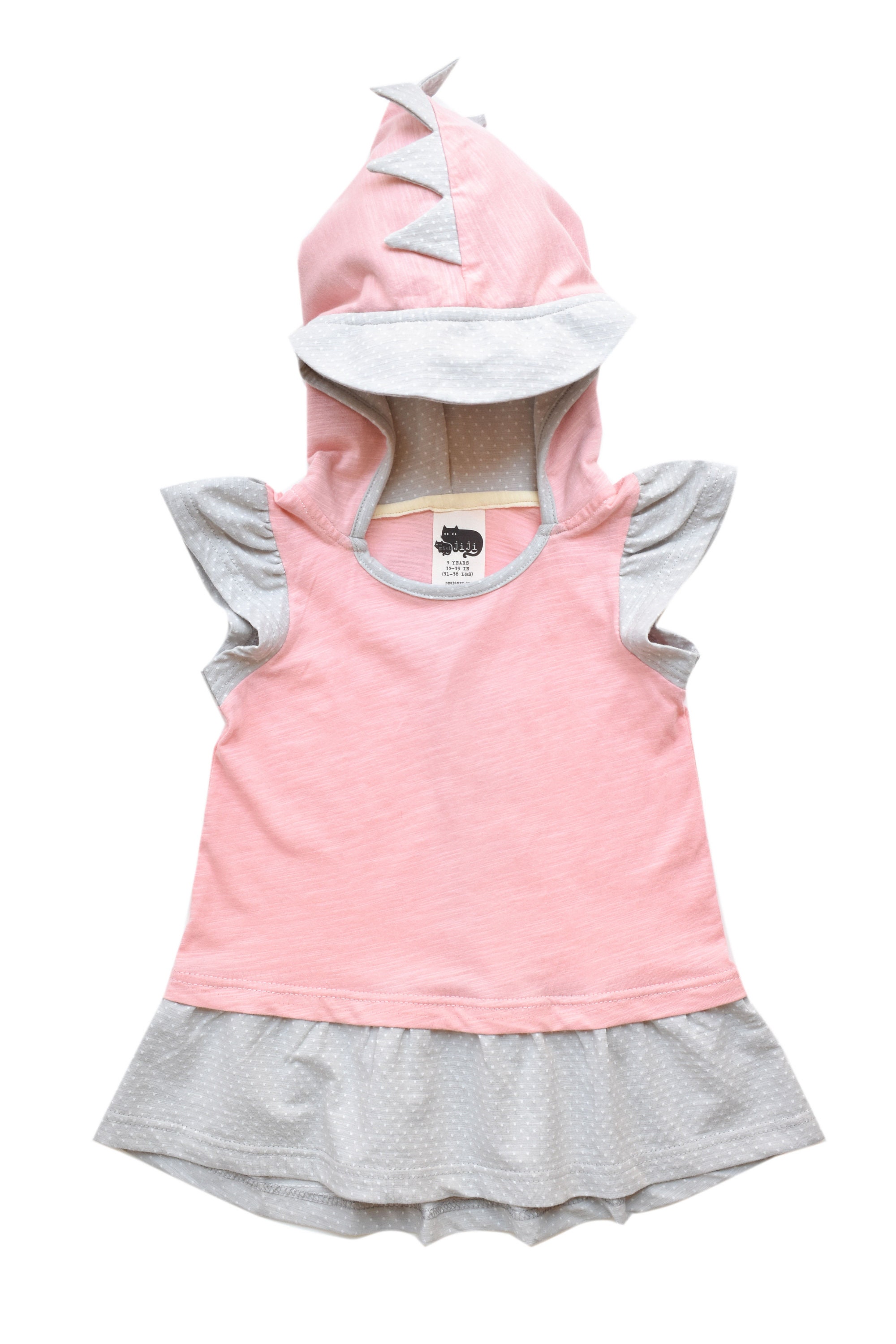 3T Dino Toddler Girl Tank Top Dinosaur Hoodie T Rex Spikes - Etsy