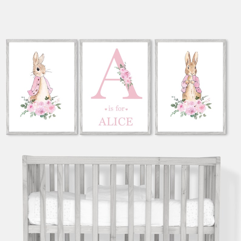 Peter Rabbit Beatrix Potter Flopsy Bunny Set of Three | Etsy
