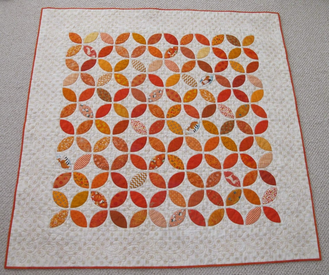 Orange Peel Sampler Quilt Pattern PDF - Etsy