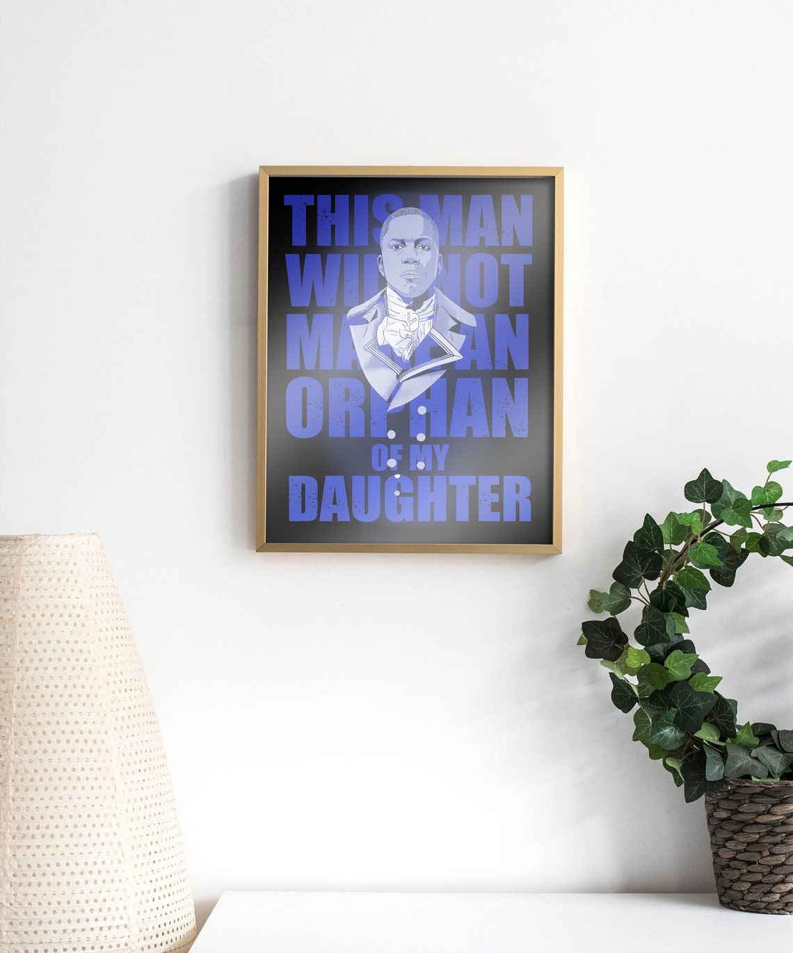 Hamilton Poster (aaron Burr) - "orphan" - Etsy