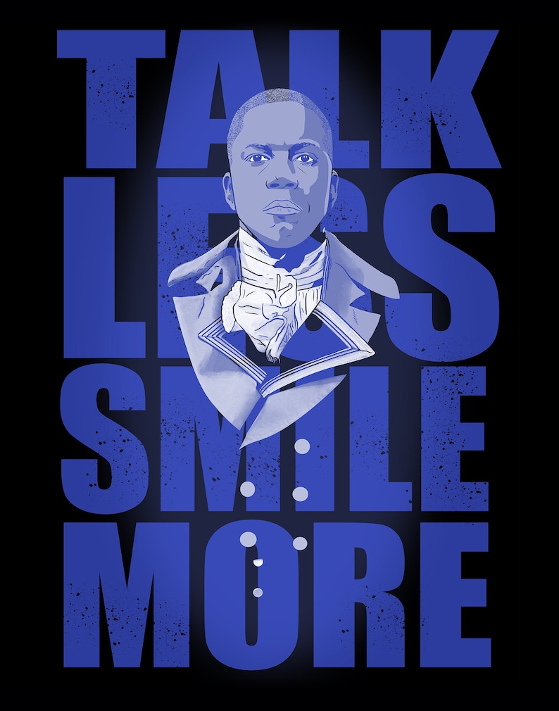 Hamilton Poster aaron Burr talk Less - Etsy Ireland