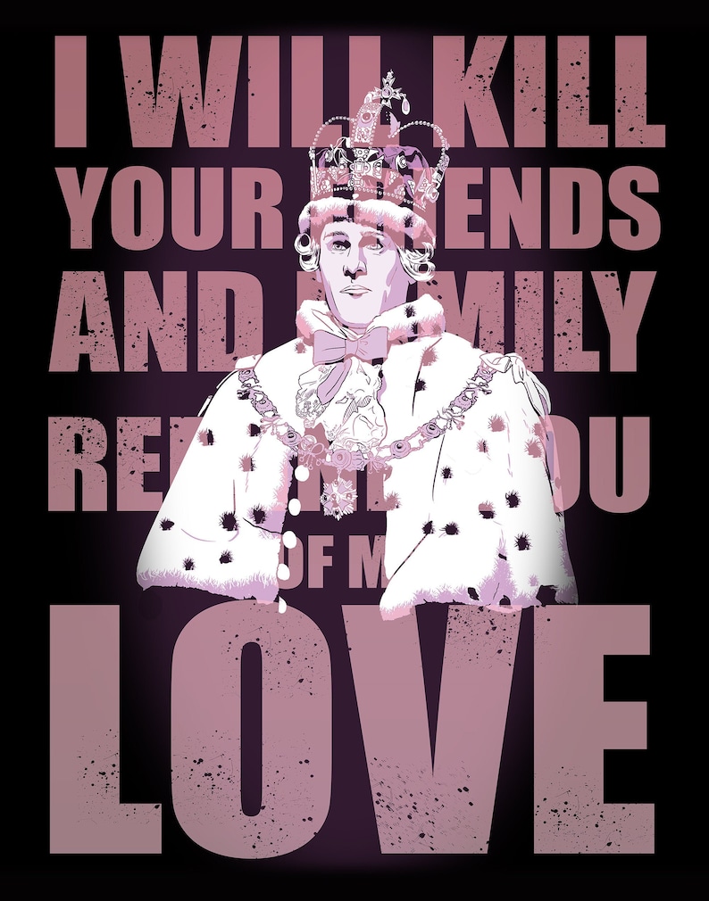 Hamilton Poster (king George) - Etsy