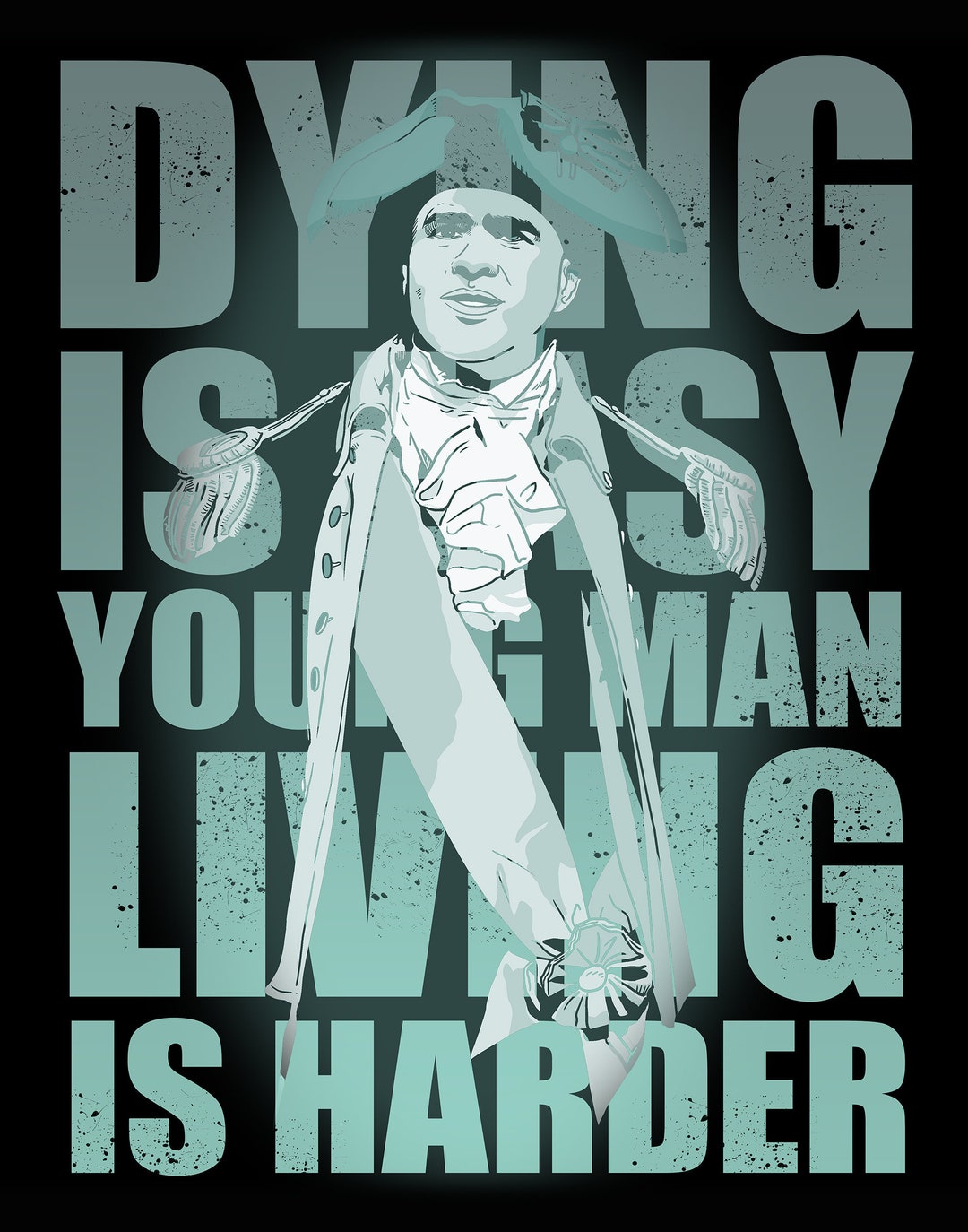 Hamilton Poster (george Washington) - Etsy