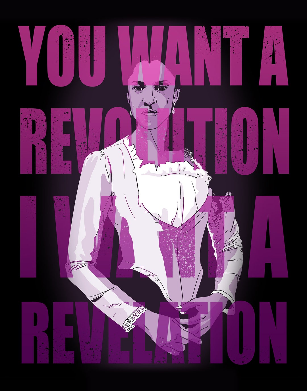 Hamilton Poster (angelica Schuyler) - Etsy