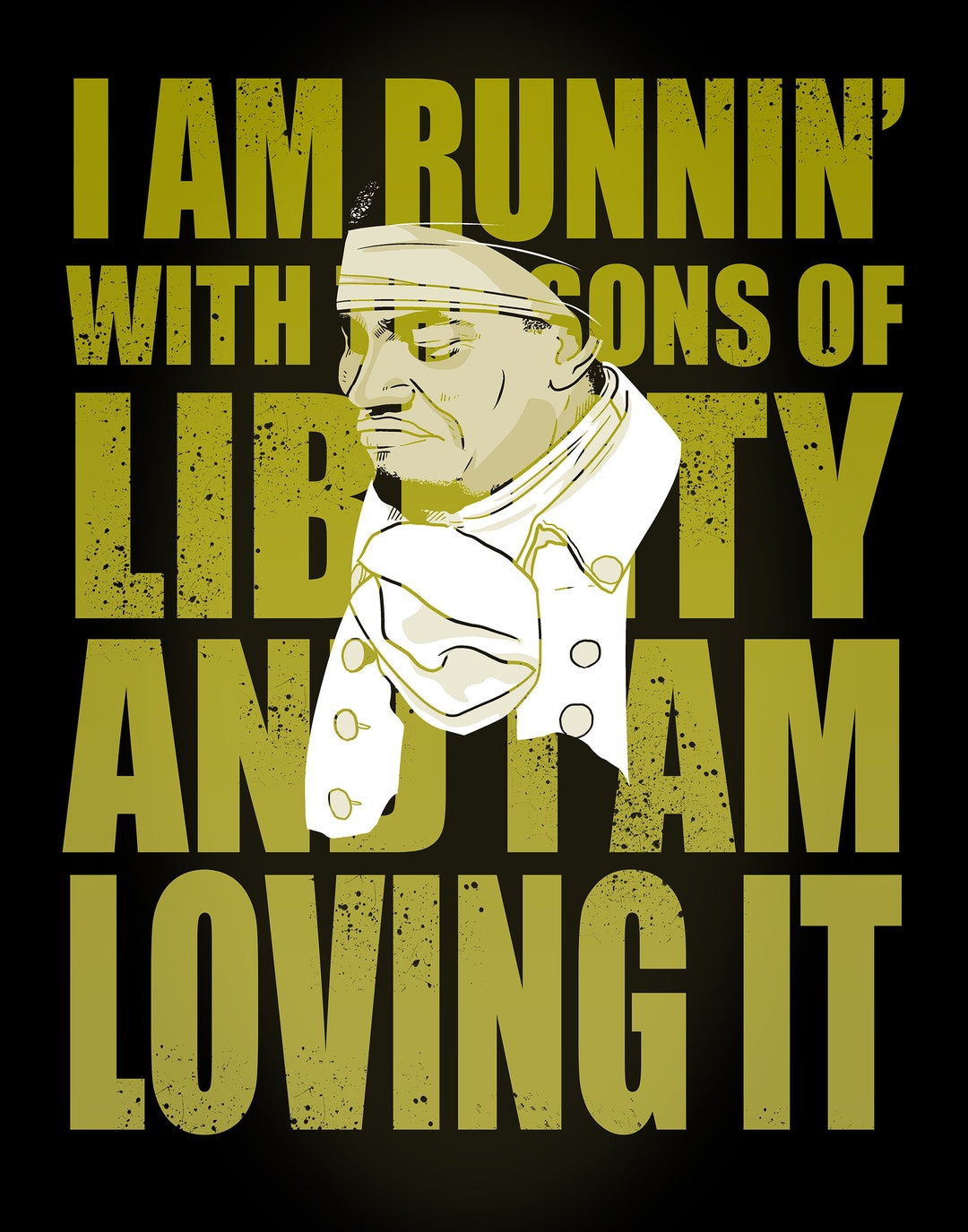 Hamilton Poster (hercules Mulligan) - "sons of Liberty" - Etsy